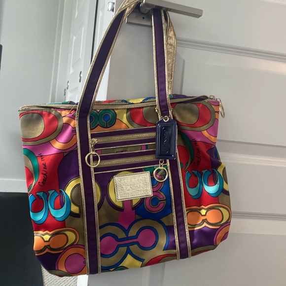 Coach | Bags | Coach Poppy Pop C Spotlight Tote Shoulder Bag 4365 ...